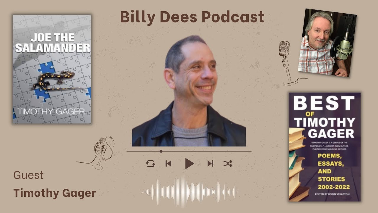 Timothy Gager Best Selling Writer, Novelist, and Poet (Webcam Version ...