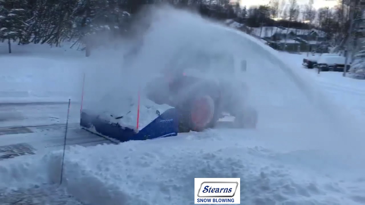 Manchester NH Snow Blowing - YouTube