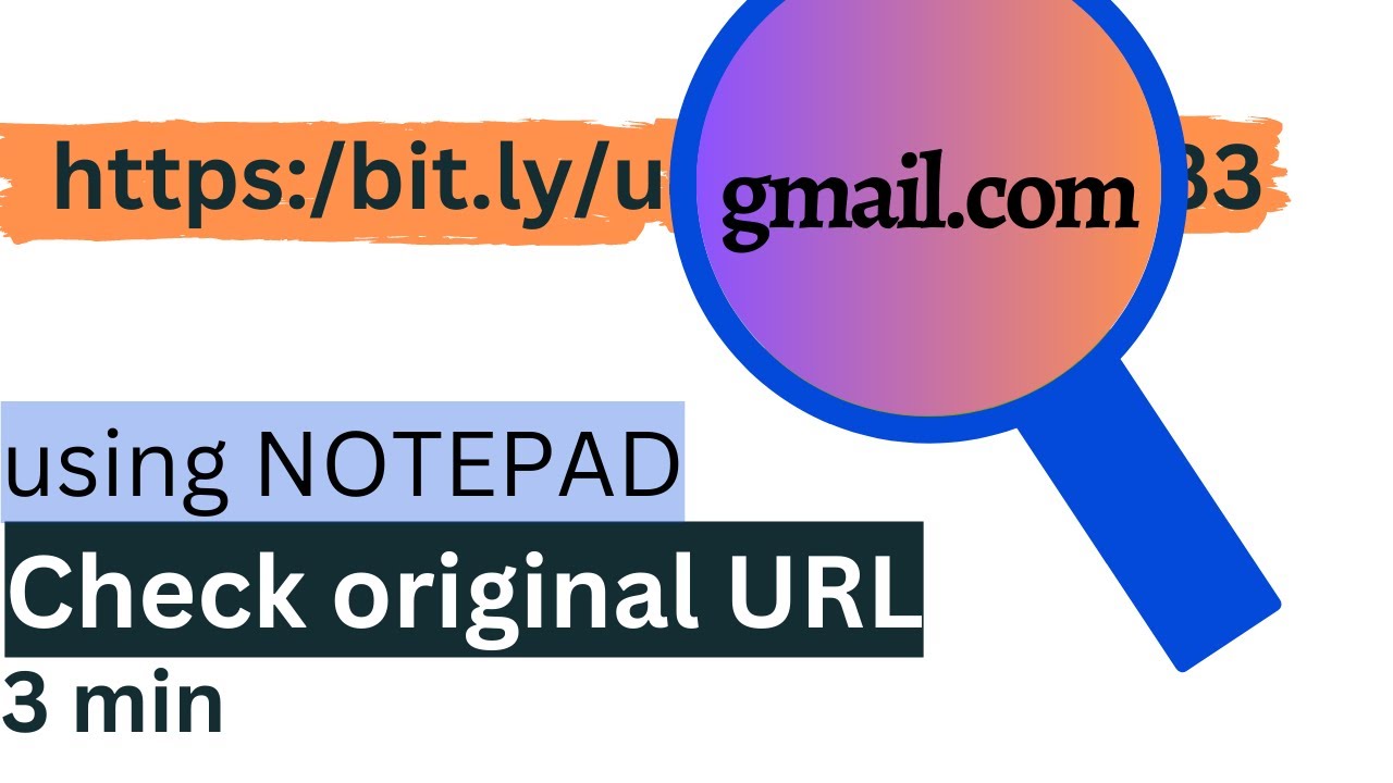 Check a Suspicious Web Link Without Clicking, Find Long URL of Short URL - YouTube