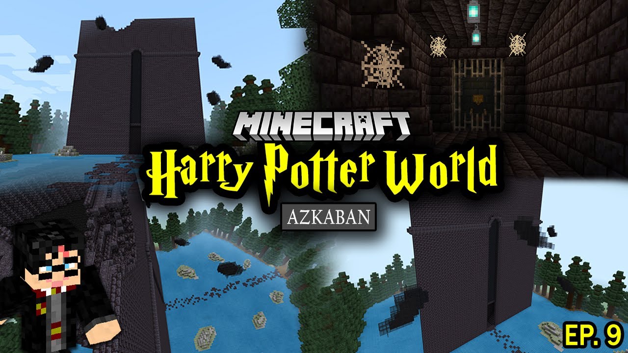 Building a Harry Potter Minecraft World - Ep. 9 (Azkaban) - YouTube