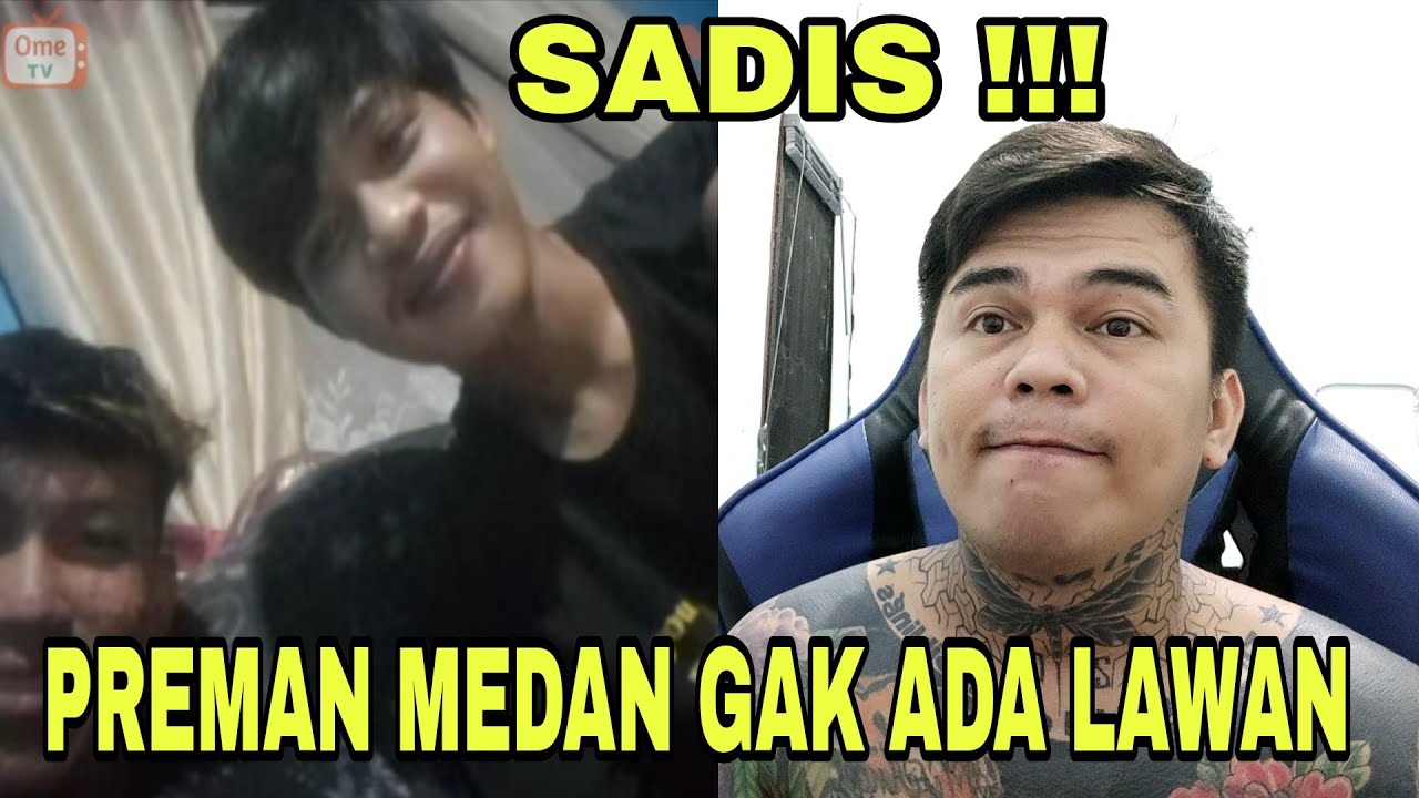 Jangan lawan preman Medan‼️- Ome Tv Prank - YouTube