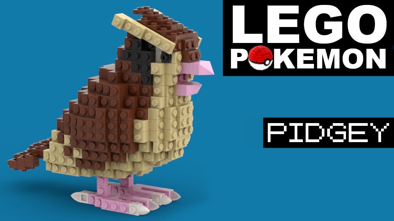 PIDGEY Lego Pokemon (Original creation) - YouTube