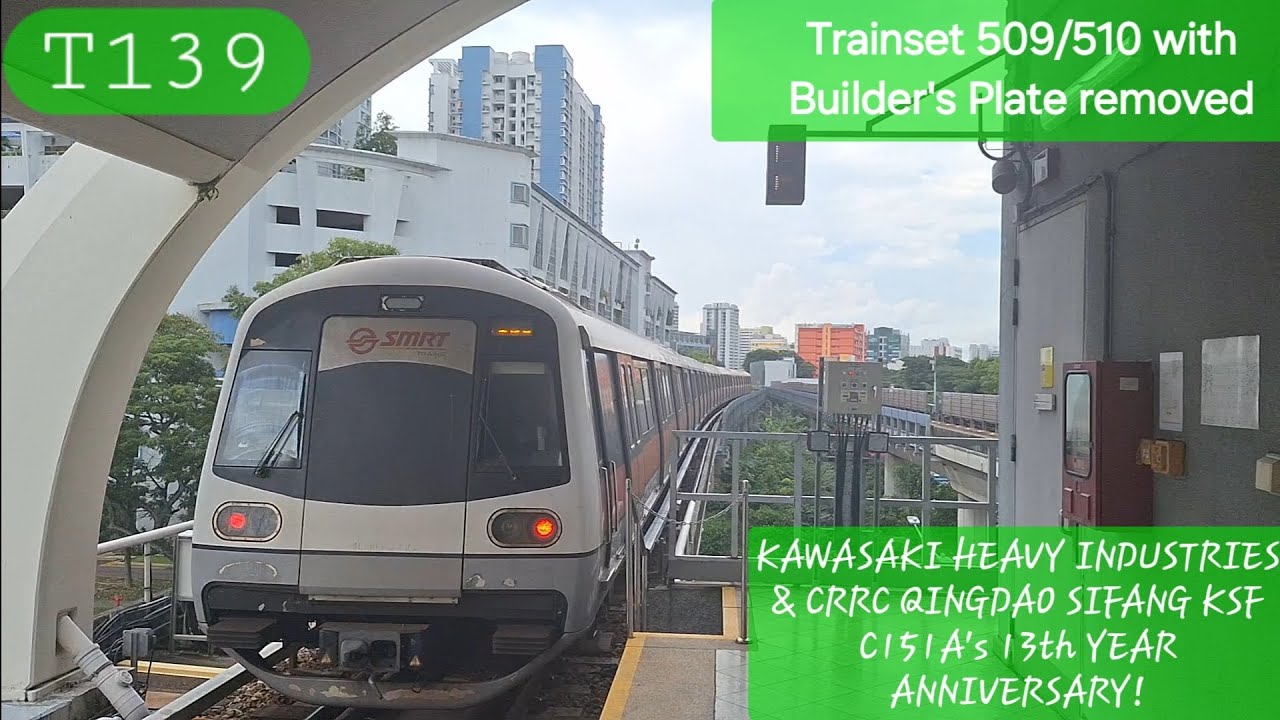[13th YEAR ANNIVERSARY!] SMRT TRAINS, Kawasaki Heavy Industries ...