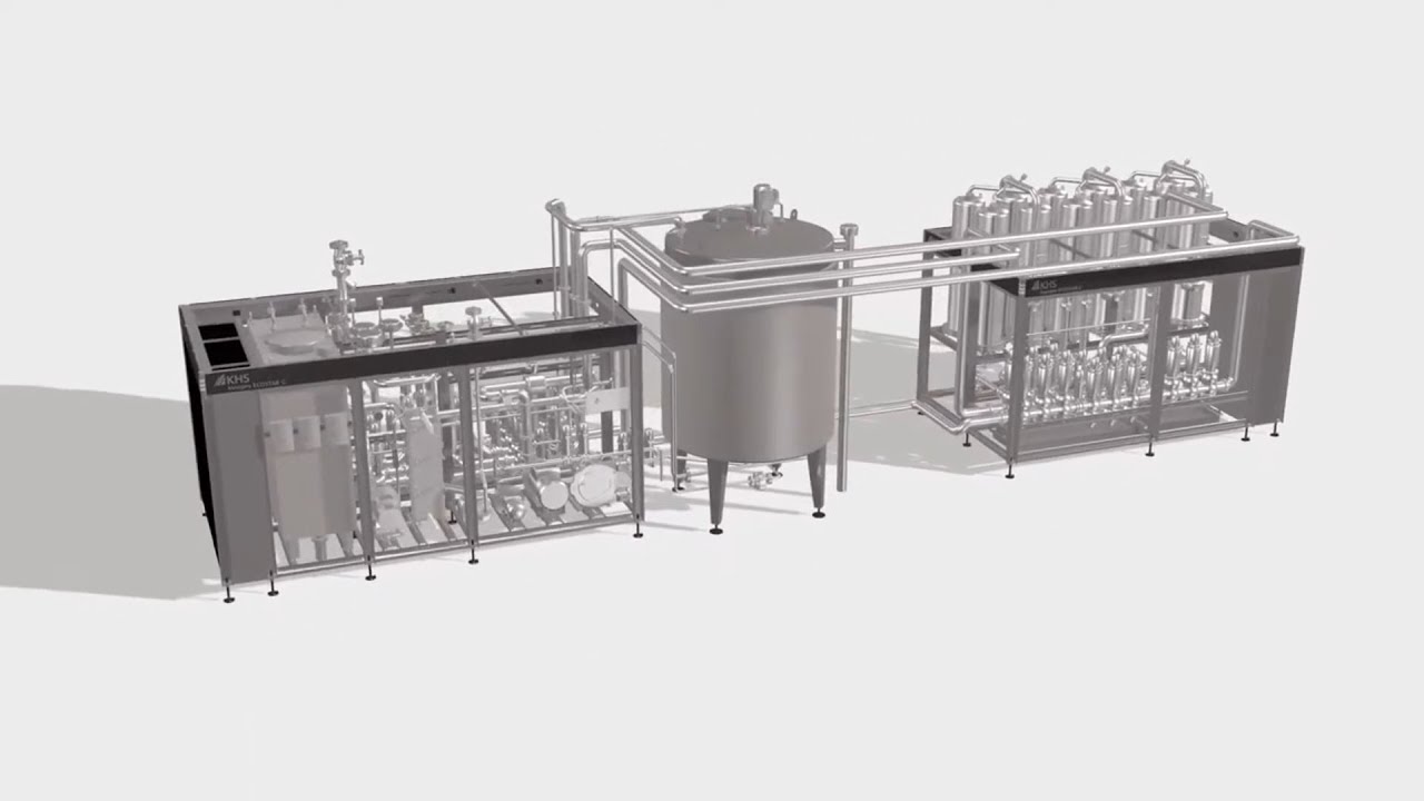 The KHS Innopro Ecostab C provides top-quality beer stabilization - YouTube