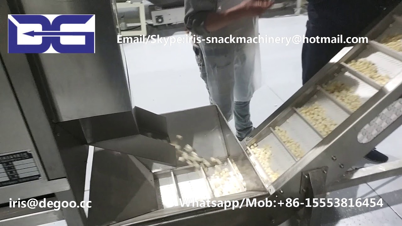 100kg/h big popper/DG company Air popper machine - YouTube