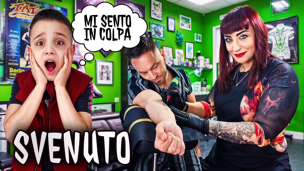 PANICO: KEVIN SCEGLIE IL TATUAGGIO PER PAPÀ DANIELE E DURANTE IL ...