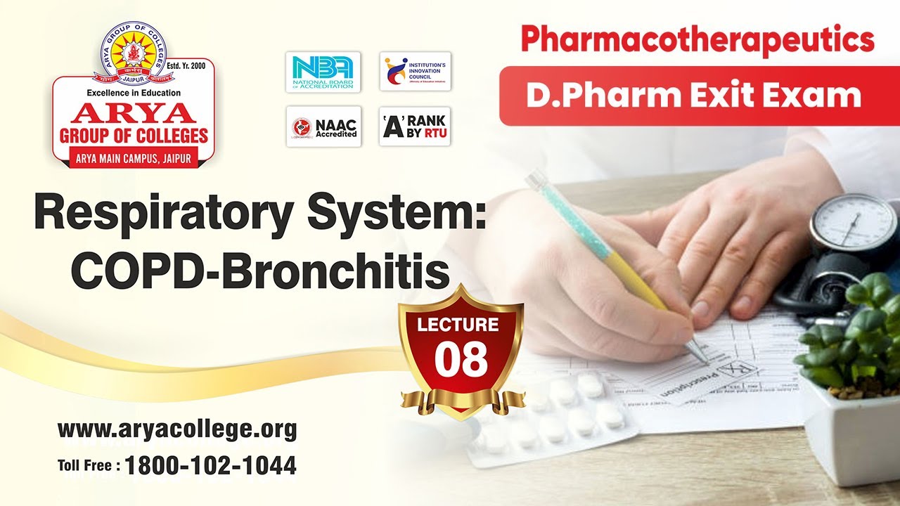 Lecture- 08 | Respiratory System_COPD- Bronchitis - YouTube