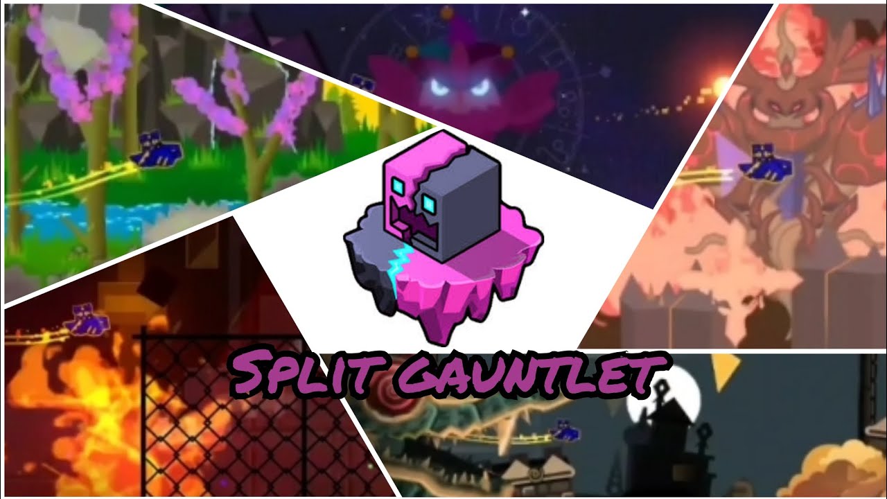 [2.2] "Split gauntlet" [all coins] | Geometry Dash - YouTube