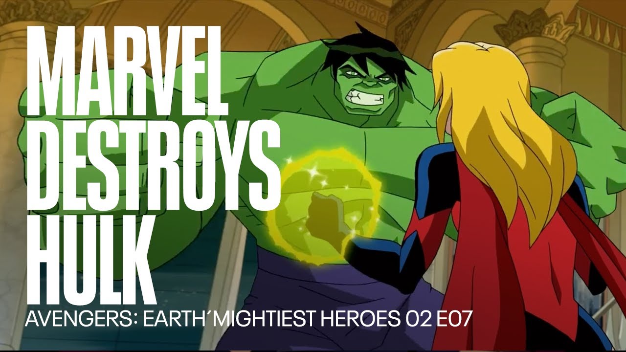 Ms Marvel versus Hulk | Avengers Earth´s Mightiest Heroes - YouTube