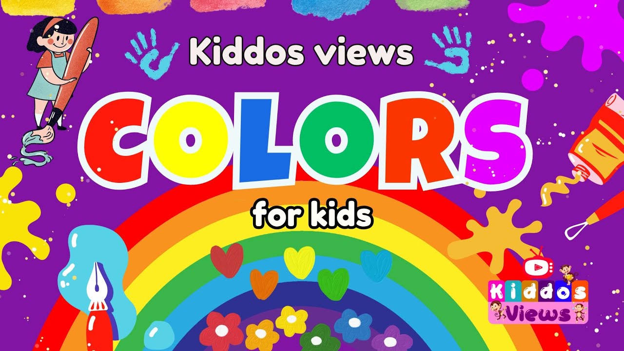 Learn Colors kids | Learn colors with fruits, Vegetables | Color for ...