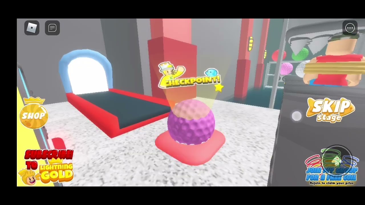 ROBLOX ESCAPE THE GOLF COURSE OBBY! - YouTube