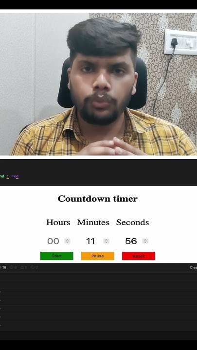 Frontend Machine Coding Interview Question Countdown Timer Frontendinterview Coding