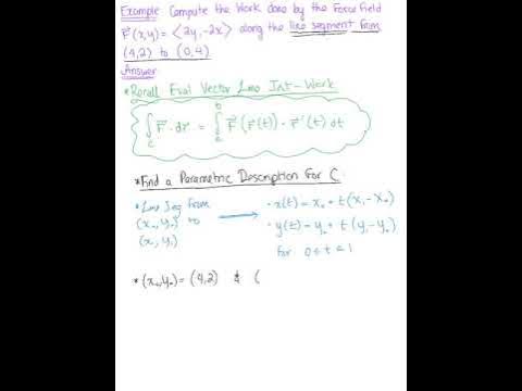 Work Integrals (Example 2) - YouTube