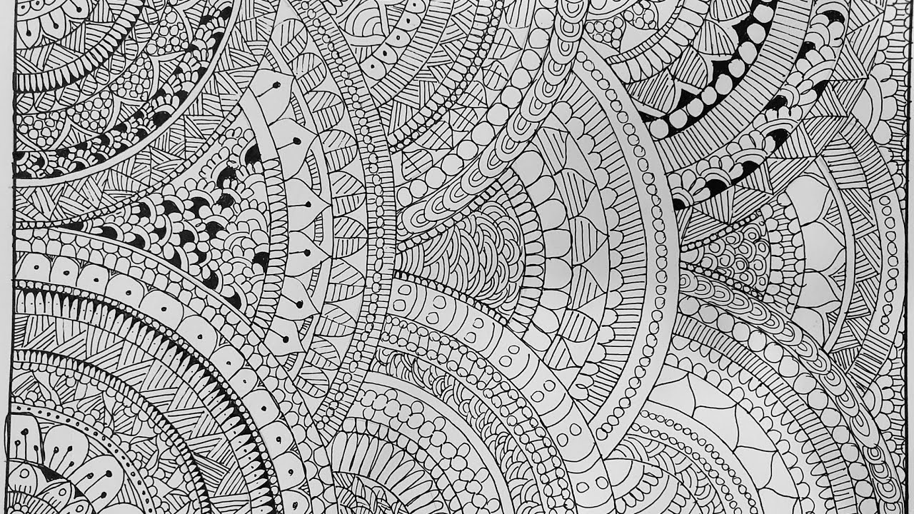 Mandala Art in Rectangle Shape - YouTube