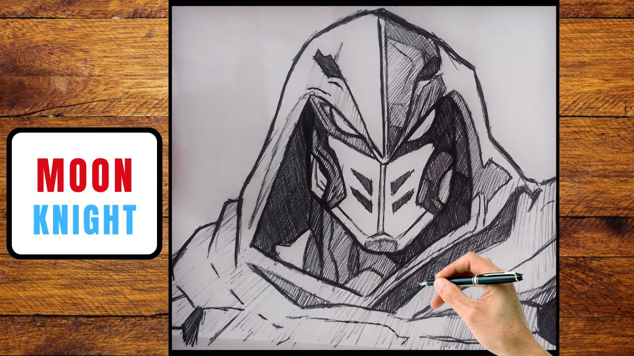 Drawing Moon Knight | Marvel Rivals - YouTube