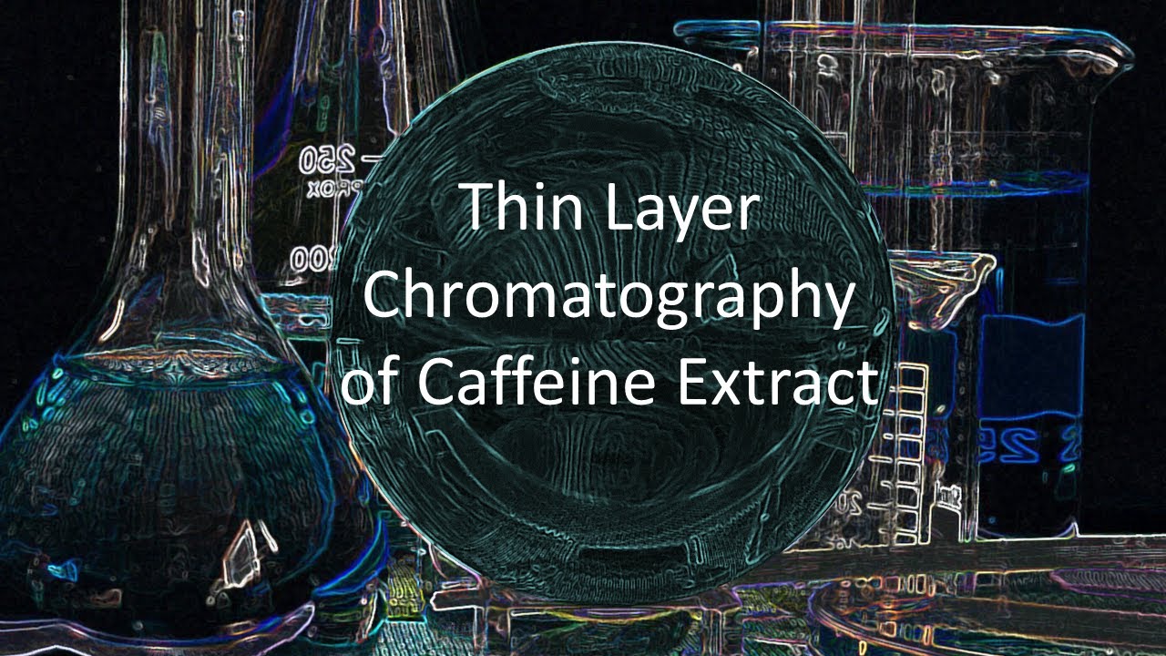 Thin Layer Chromatography of Caffeine Extract - YouTube