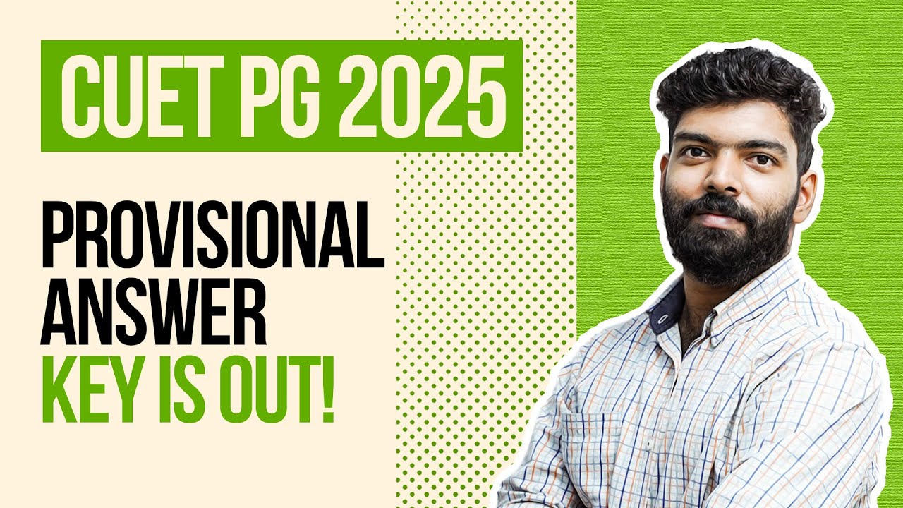 CUET PG 2025 | Provisional Answer Key is Live | Kerala's No.1 PG Coaching | Prepwise UG Plus ...