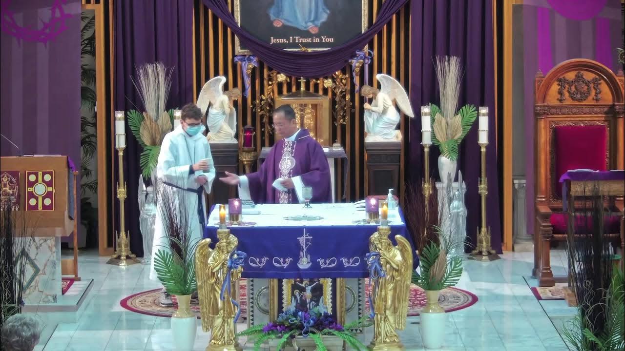 Divine Mercy Parish, Rahway - First Sunday Lent, 02/26/2023 - YouTube