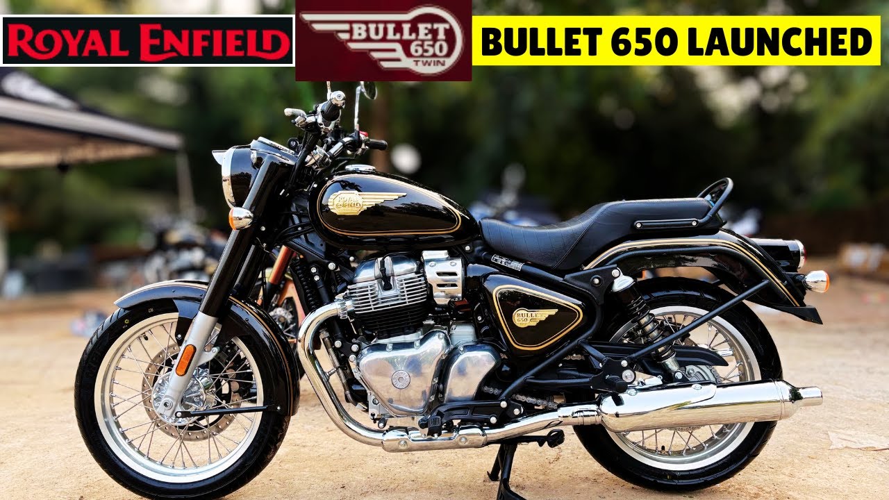 New Royal Enfield Bullet 650 Launched at Motoverse Goa All Colors # ...