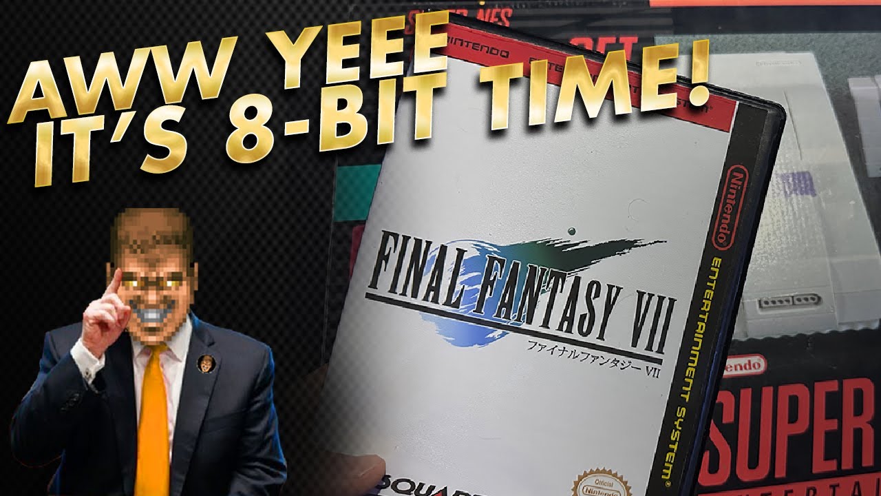 FINAL FANTASY 7 NES DEMAKE UNBOXING - YouTube