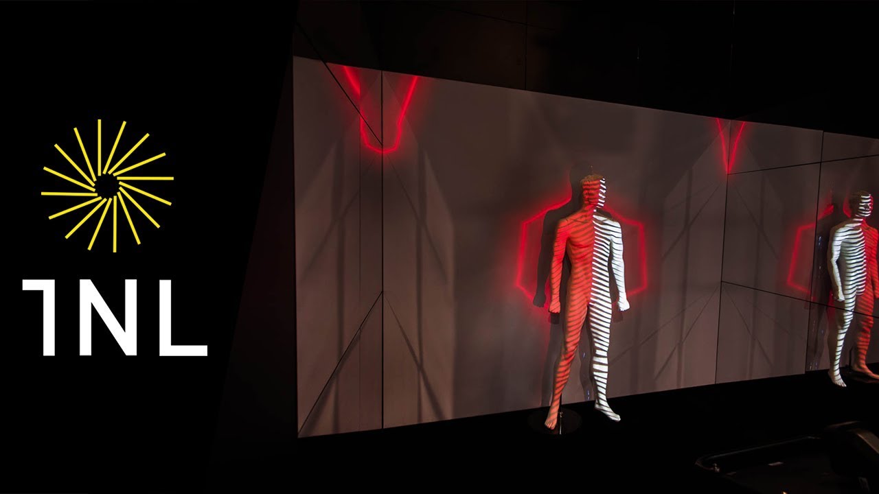 TNL // Projection Mapping // Video Mapping Mannequin Messe Trailer ...