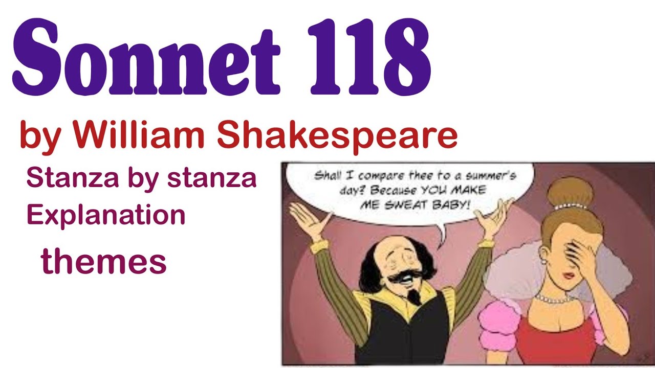 Sonnet 118 by William Shakespeare|| English Literature learner - YouTube