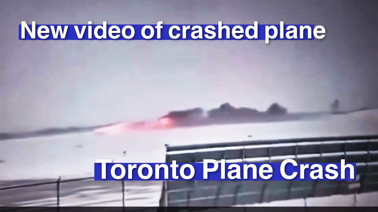 NEW video captures moment of impact of Toronto crash - YouTube