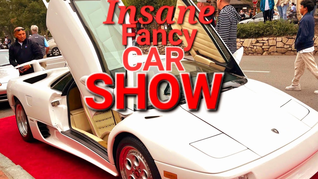 INSANE FANCY CAR SHOW - YouTube