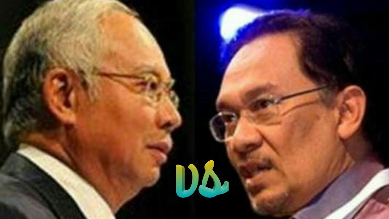 najib razak vs anwar ibrahim (najib lawan anwar) - YouTube