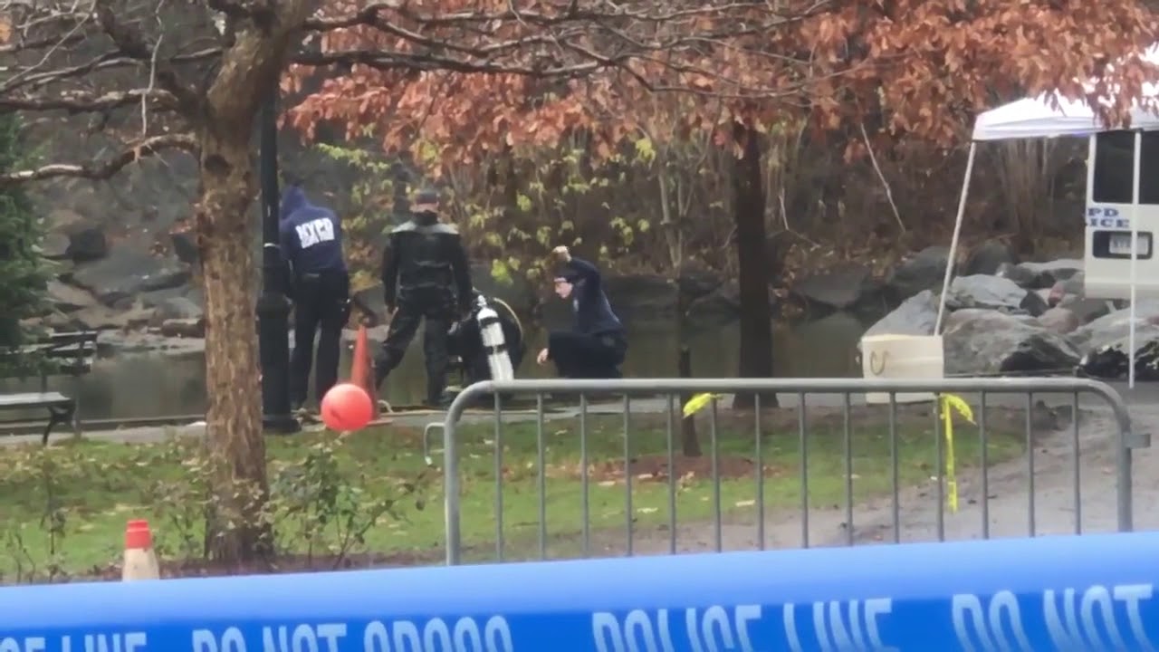 NYPD dive team returns to Morningside Park - YouTube