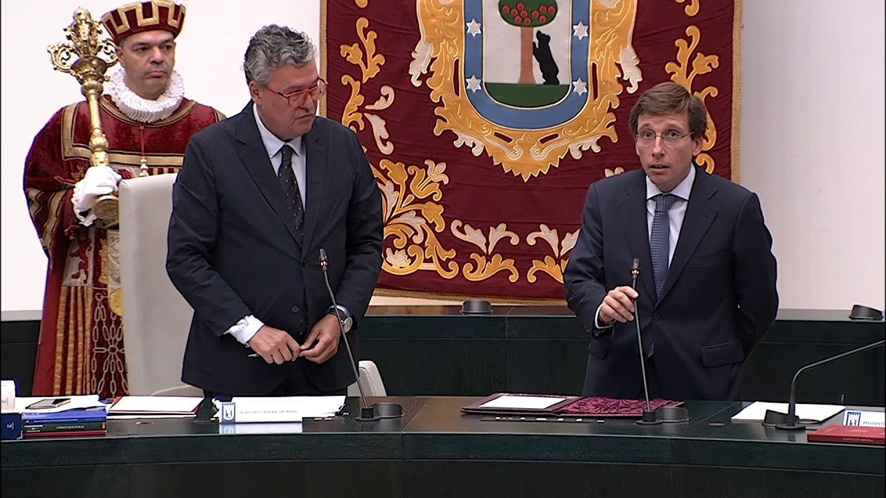 José Luis Martínez-Almeida, proclamado alcalde de Madrid con mayoría ...