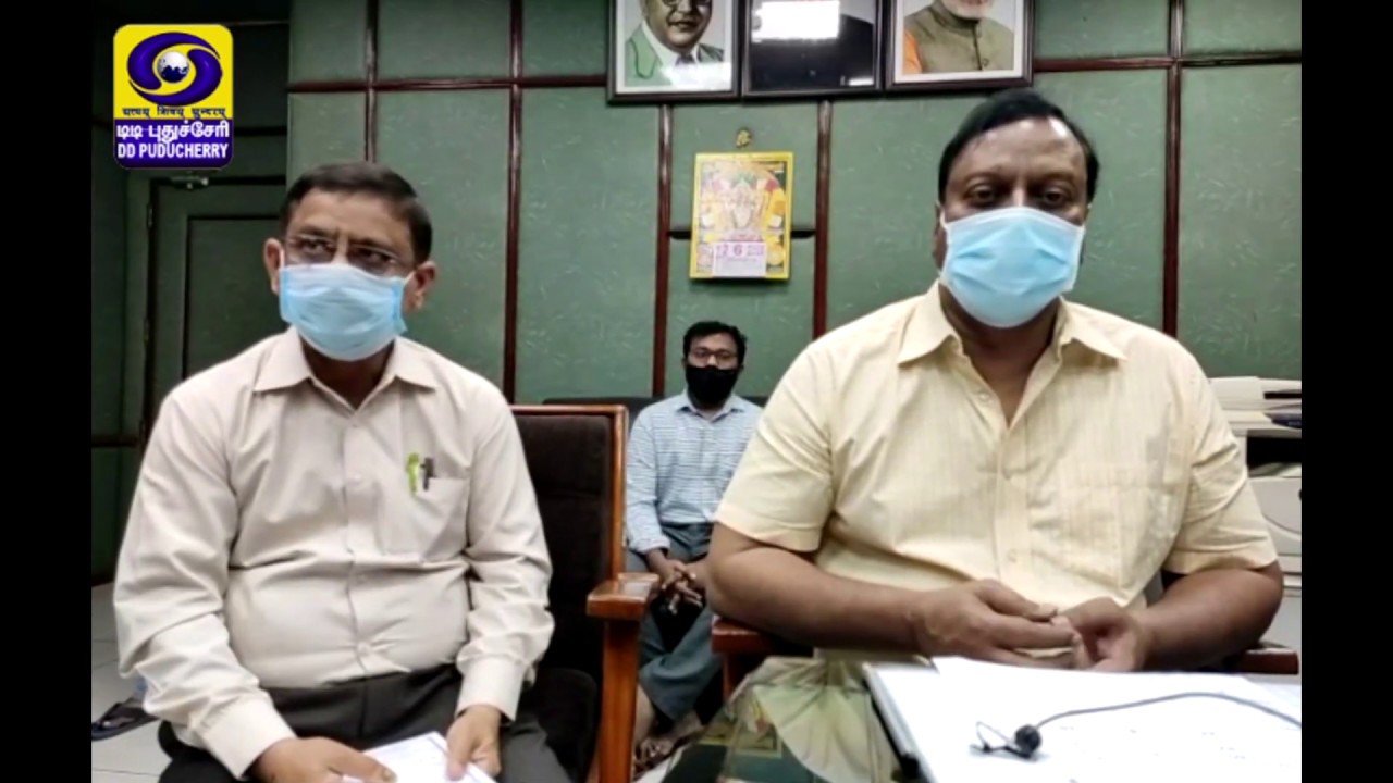 Press meet by Health Director Dr. S. Mohan Kumar on COVID -19 Updates ...