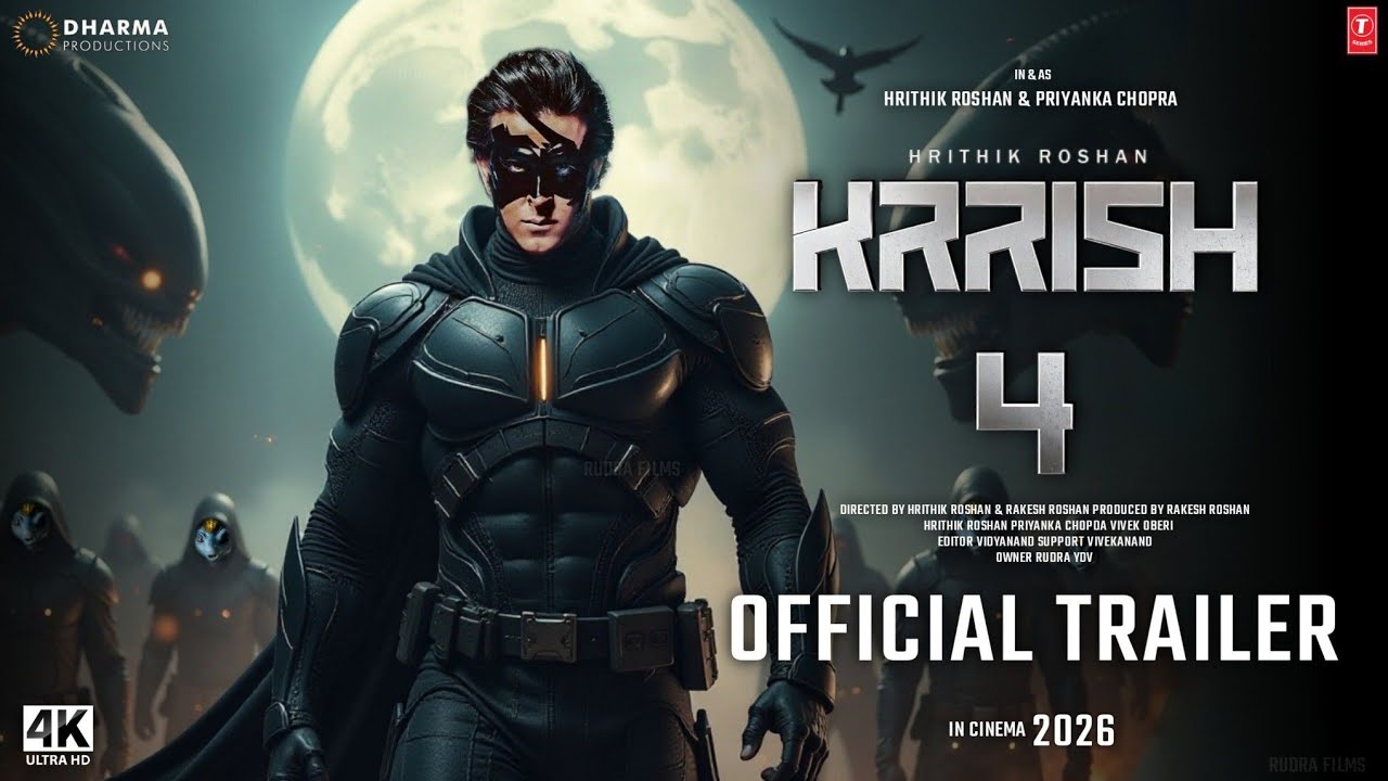 Krish 4 : Official Trailer | Hrithik Roshan | Priyanka Chopra | Vivek ...