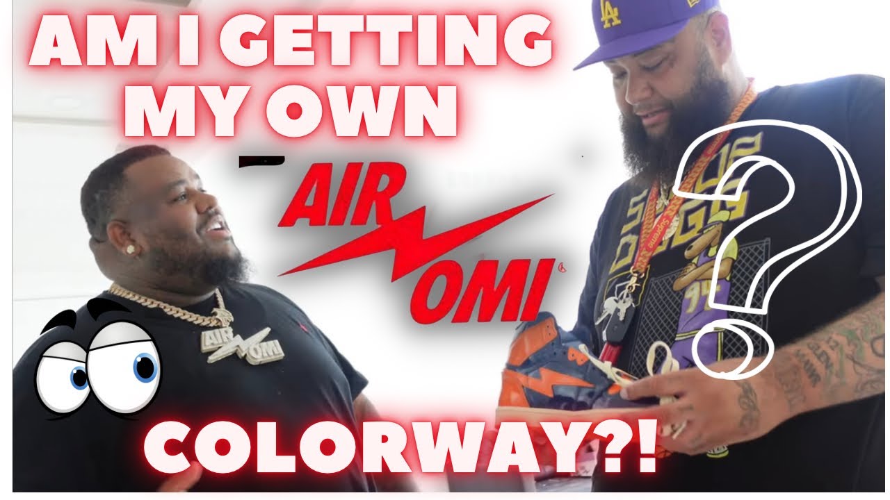 AM I GETTING MY OWN AIR OMI COLORWAY?!?!? - YouTube