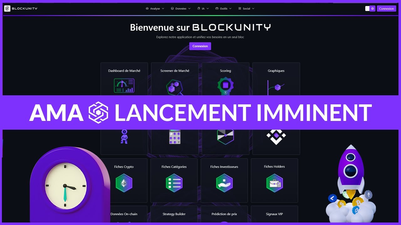 AMA - Lancement imminent de l'application Blockunity - YouTube