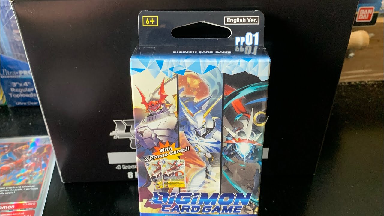 Digimon Card Game - Premium Pack Set 1 Box Opening - Pack 2 of 8 - YouTube