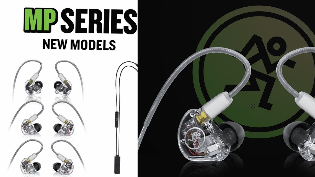 Mackie MP Series Debuts New pro in-ears monitors MP 320 MP 360 & MP460 ...
