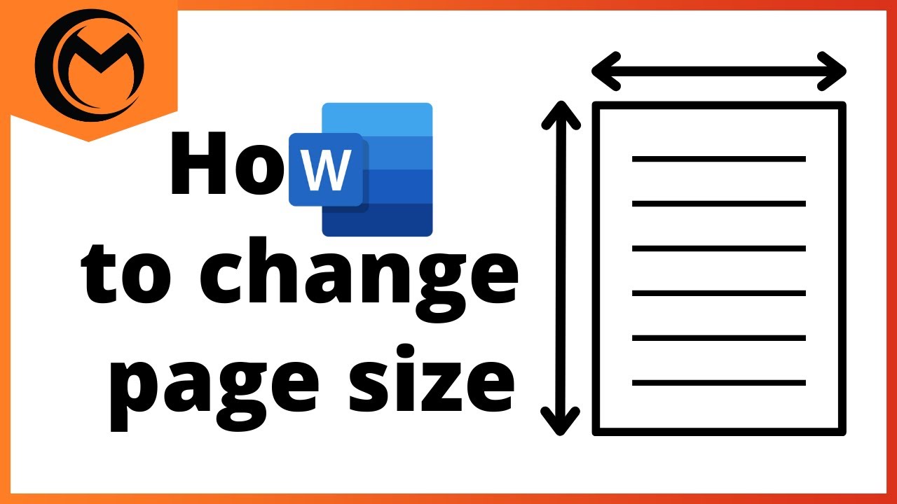 How To Change Page Size In Microsoft Word YouTube