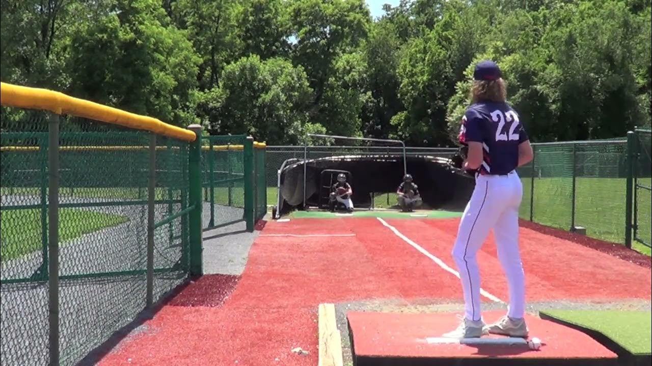 Mason McGill Pitching - Mid Atlantic Red Sox - Filmed June 2024 - www.PlayInSchool.com - YouTube