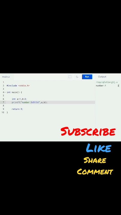 printf() function in C | Advance printf in C | Spacing at Output | C Programming - YouTube