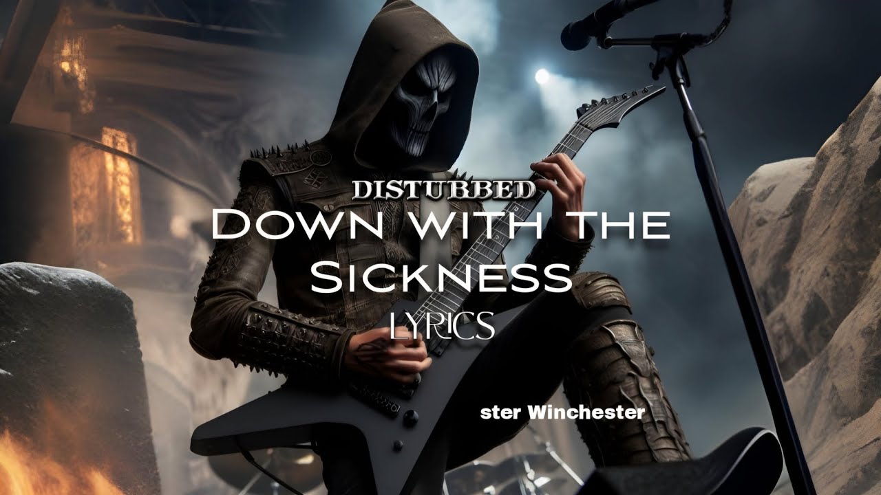 Disturbed - Down with the Sickness /lyrics(Letra no Vídeo) - YouTube