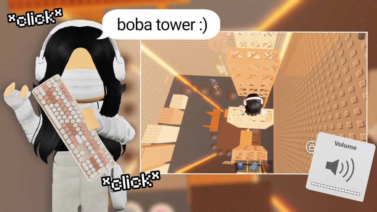 Roblox BOBA TOWER but with ASMR! *very clicky* - YouTube