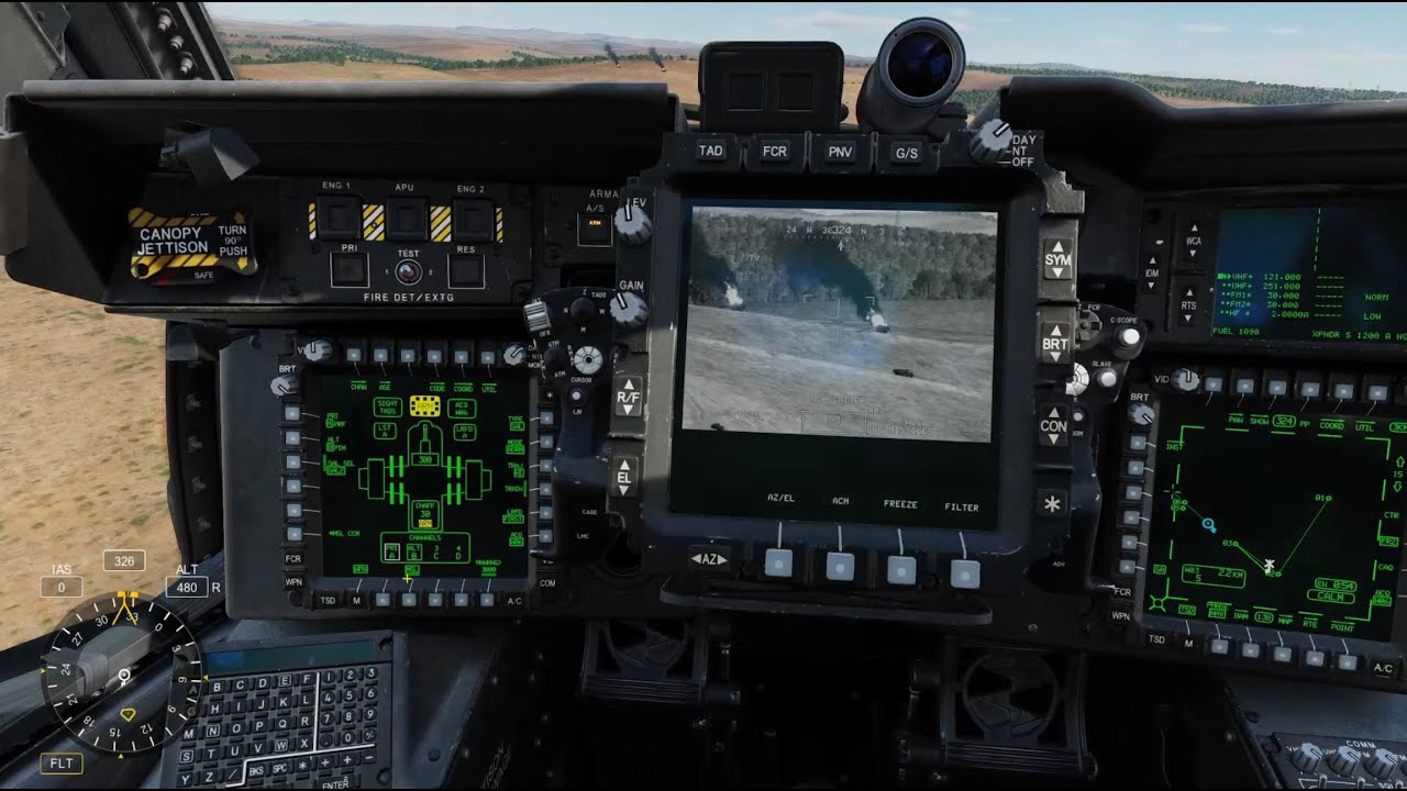 AH-64D Apache - CPG familiarisation - YouTube