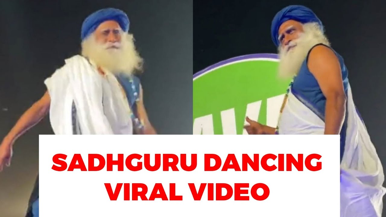 VIRAL VIDEO : Sadhguru Dancing Freely At Mahashivratri Celebrations ...