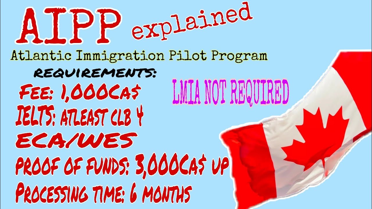 Paano Mag-immigrate sa Canada thru AIPP (Atlantic Immigration Pilot ...