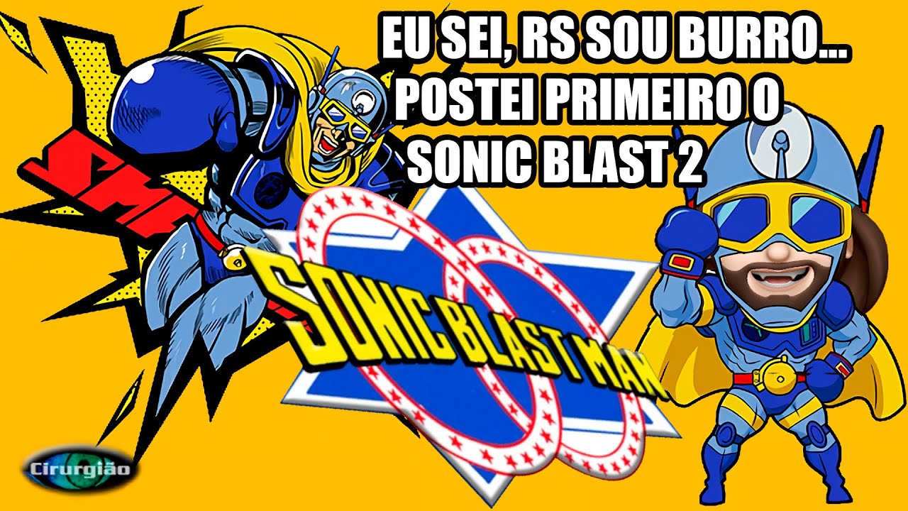 SONIC BLAST MAN do SNES (Super Nintendo) - GAMEPLAY RECALBOX CirVídeos ...