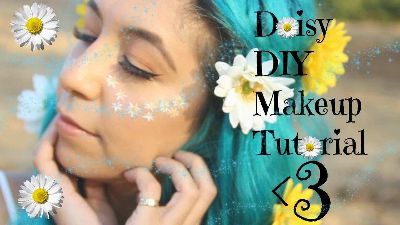 Daisy Makeup Tutorial/DIY - YouTube