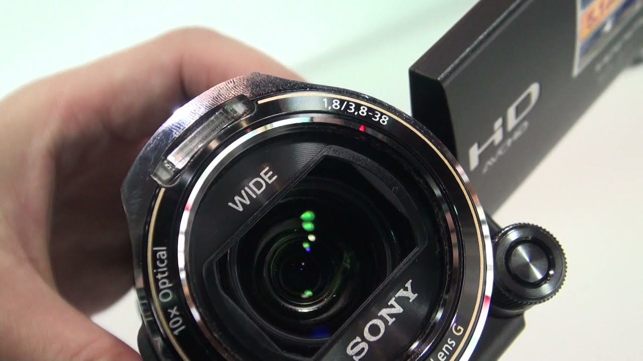 Sony HDR-CX700 소니 CX700 외형 - YouTube