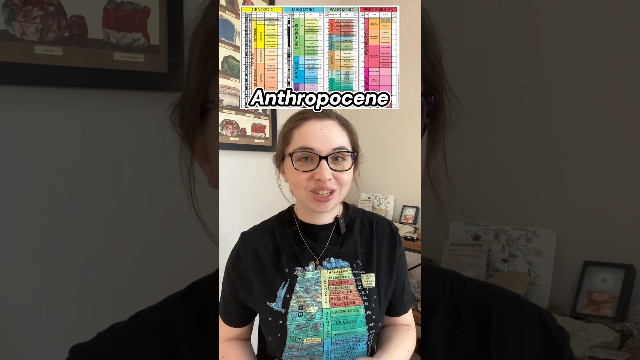 The Anthropocene and the Geologic Time Scale #geology #earthscience ...