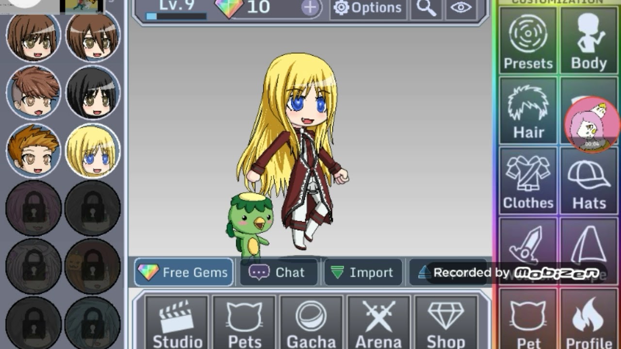 Y create chara from undertale (with gacha studio)read description - YouTube